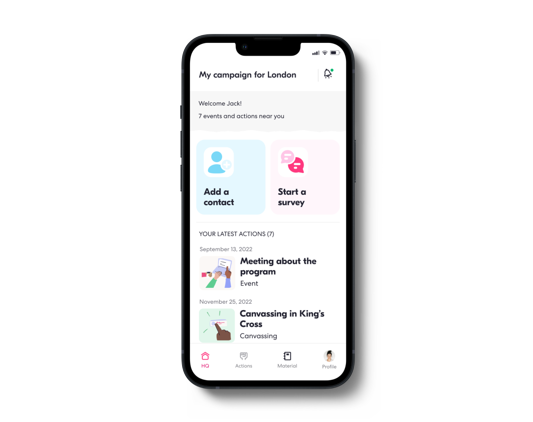 Qomon - Field & Digital Organizing