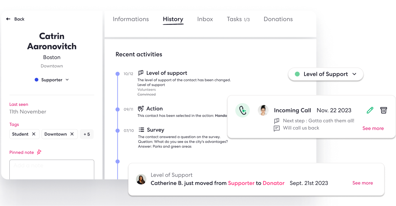 Qomon for Non-Profit Organizations