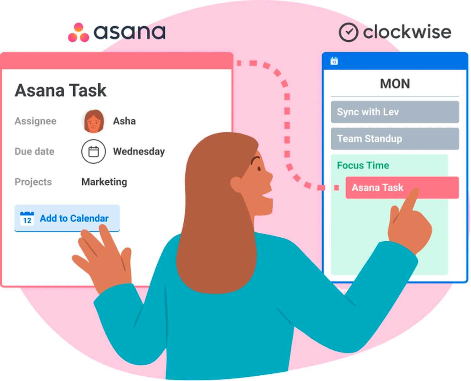Add Asana Taks To Google Calendar Clockwise