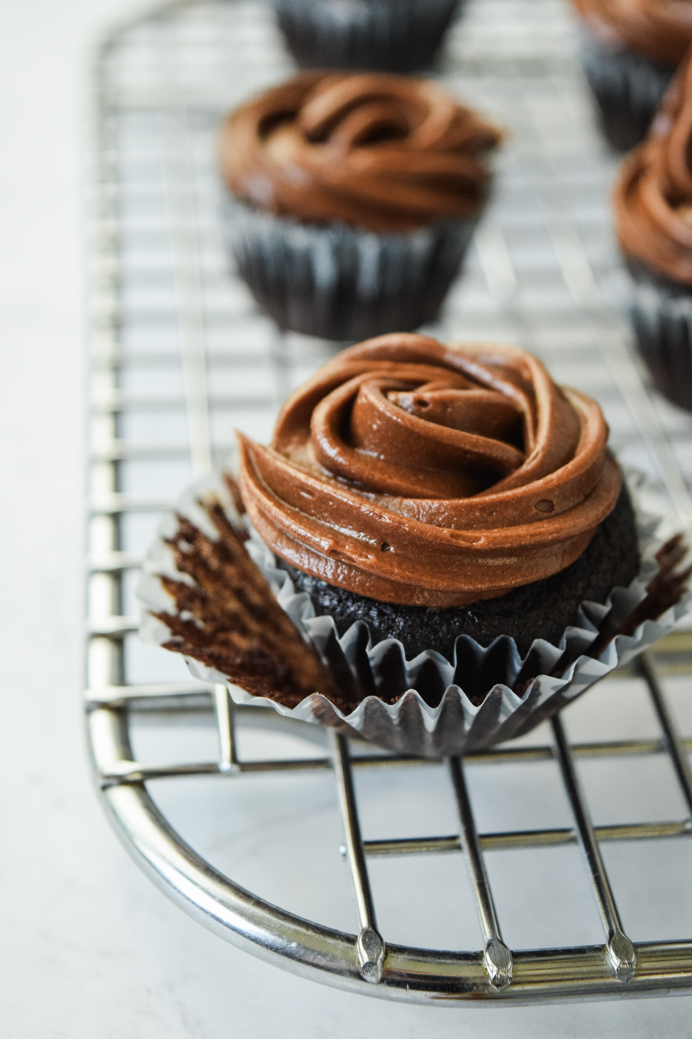 Remake: Ina Garten's Chocolate Cupcakes (Beatty's)