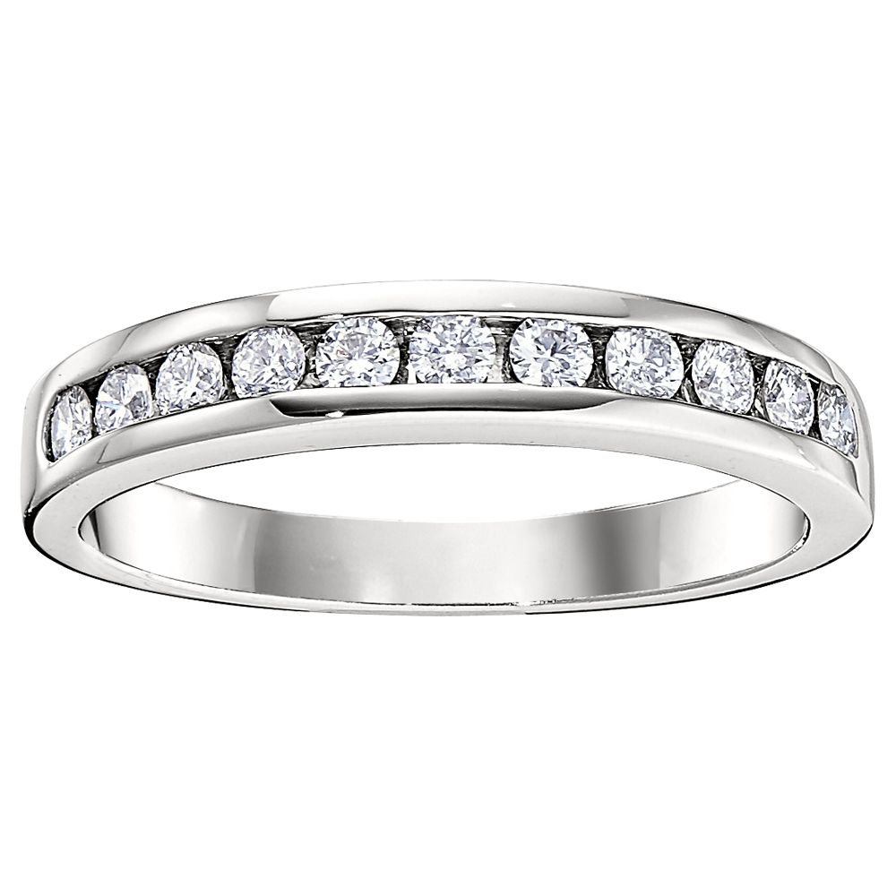 Channel Set Diamond Band | Jabel