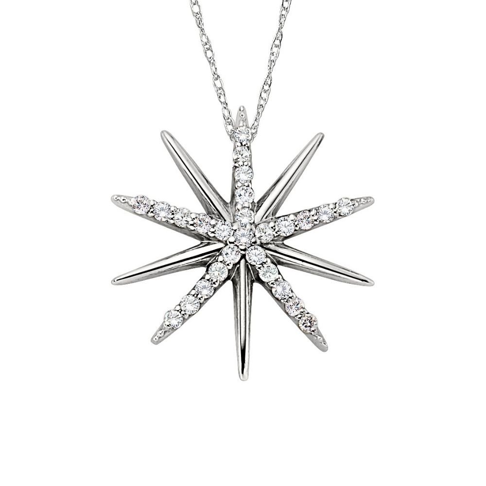 Diamond Starburst Pendant | Jabel