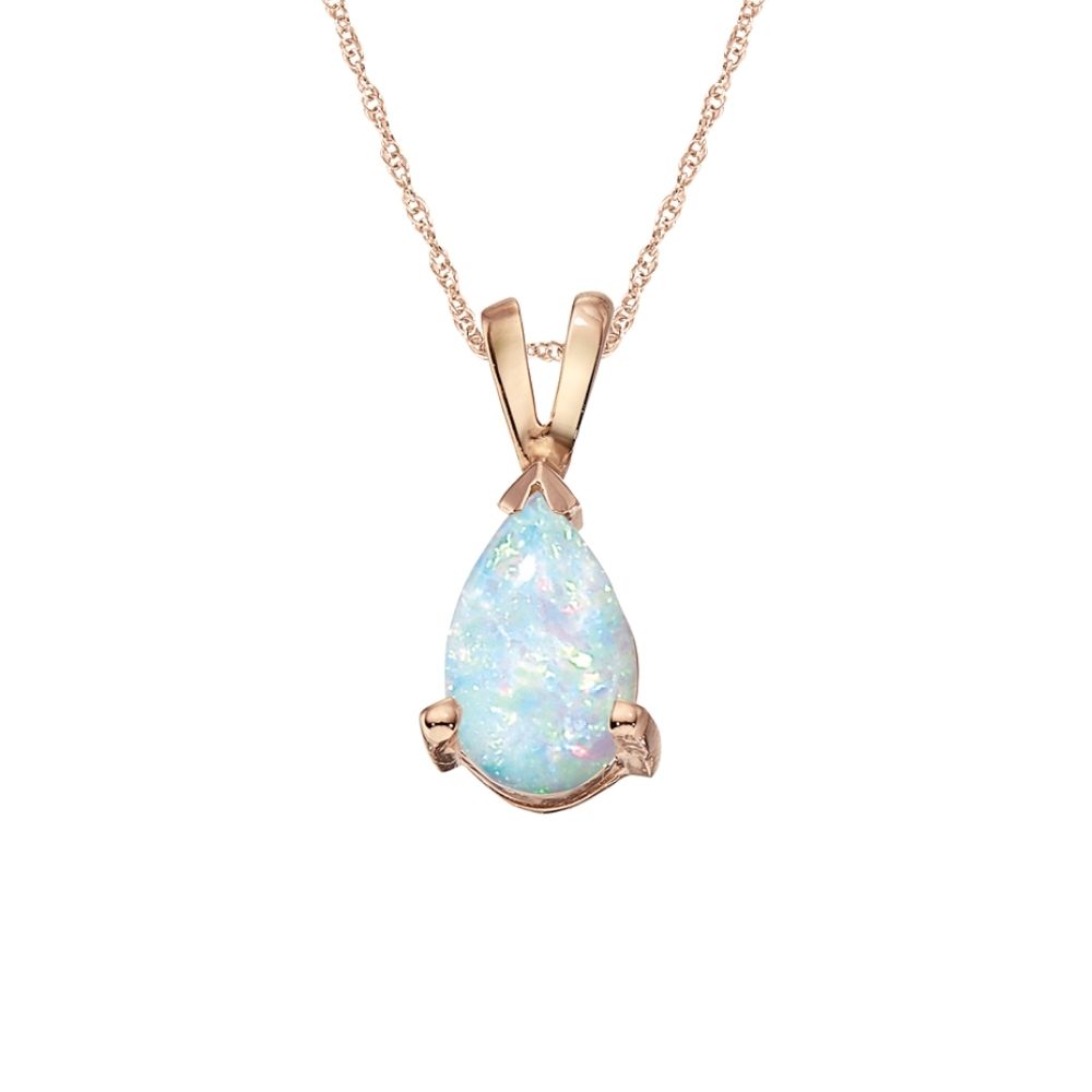 Classic Pear Shape Gemstone Pendant | Jabel