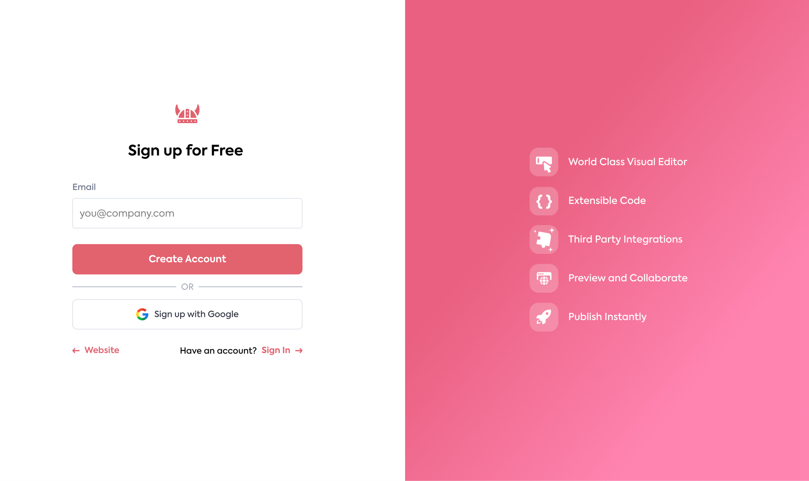 SaaS Signup & Onboarding Flow Template | Feathery
