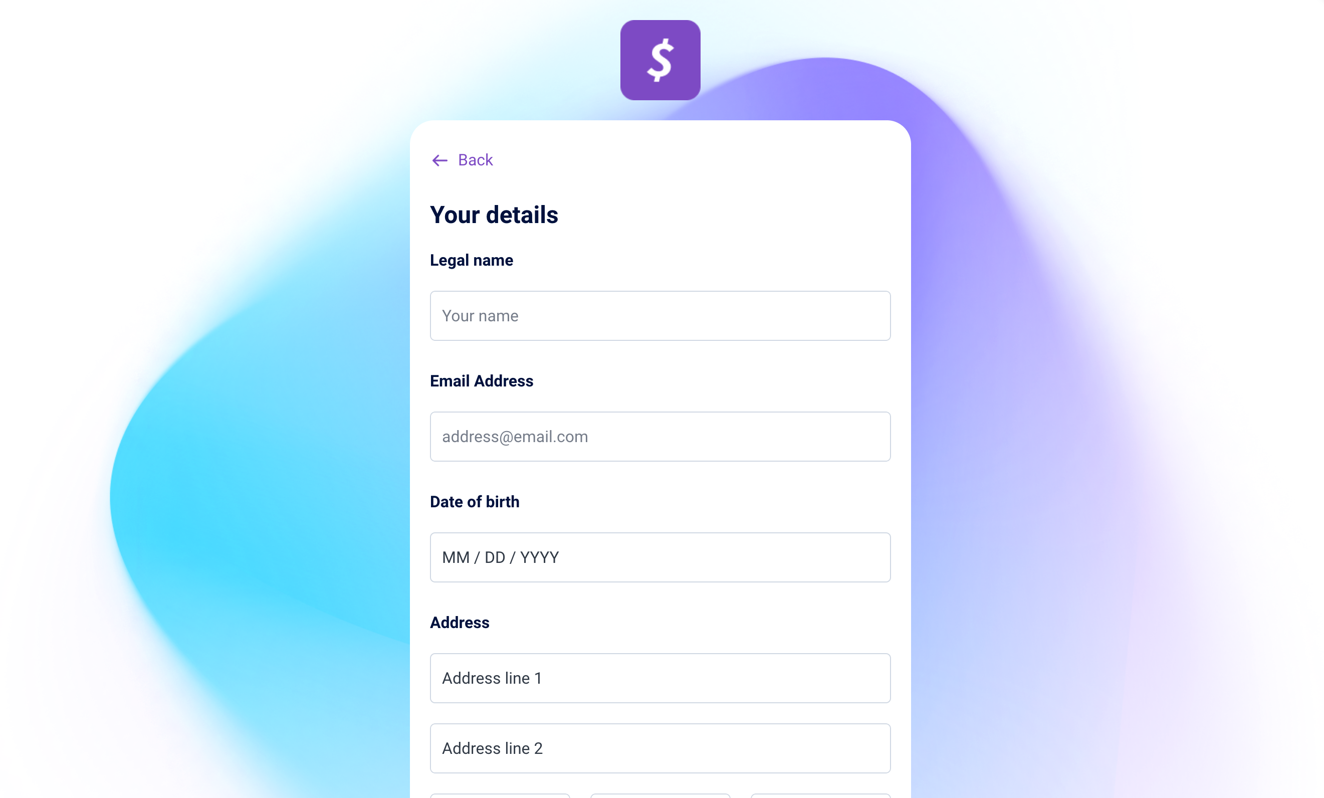 Signup & Onboarding Flow (Stripe) Template | Feathery