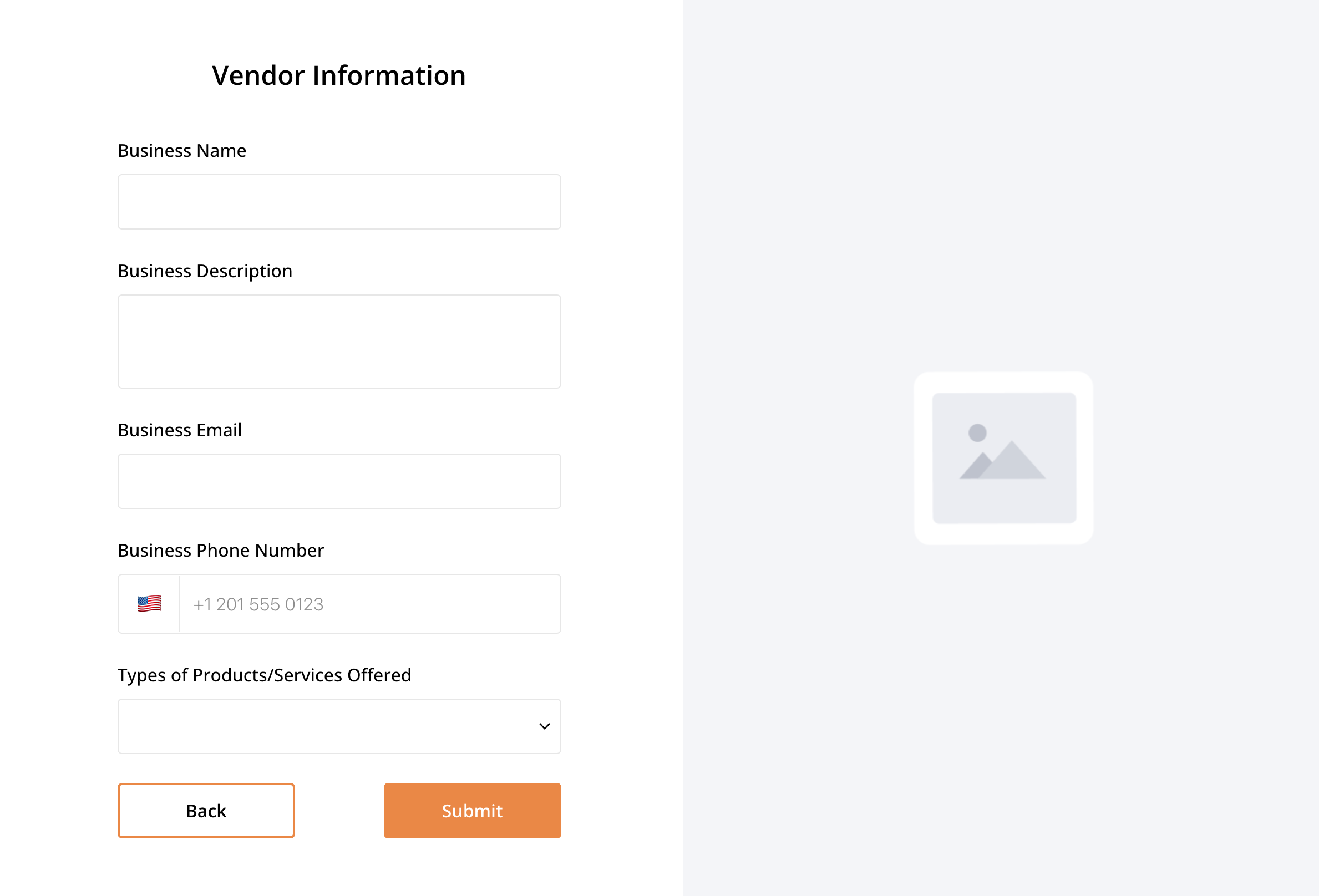 Vendor Registration Form Template | Feathery