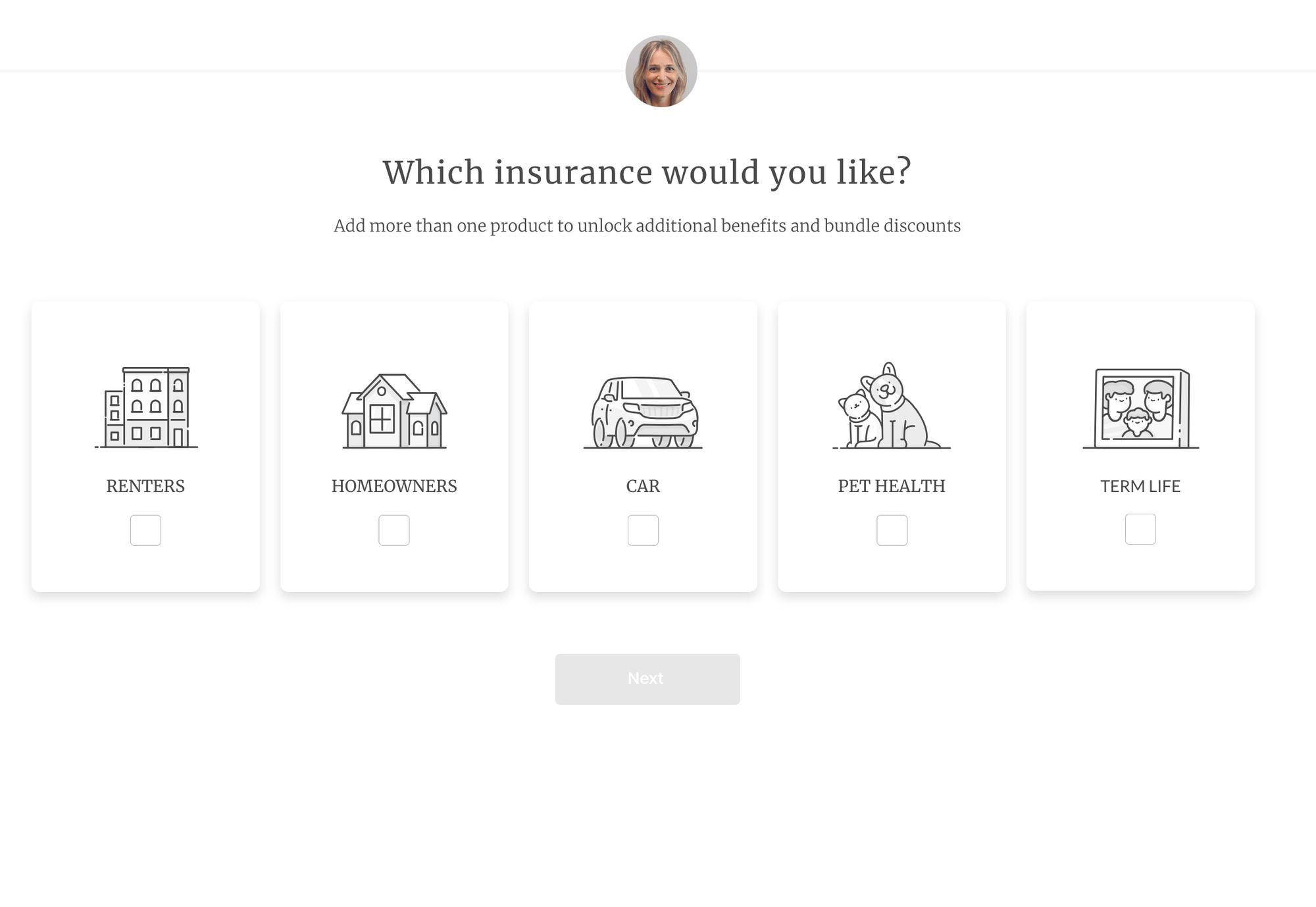 Insurance Quote Template (Lemonade) Template | Feathery