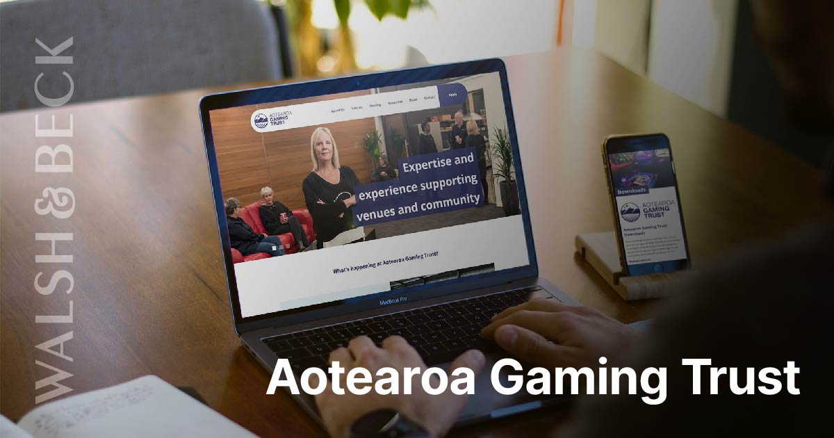 Aotearoa Gaming Trust - Walsh & Beck | Creative Agency in Dunedin, New ...