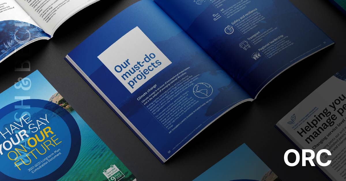 Otago Regional Council - Walsh & Beck | Creative Agency in Dunedin, New ...