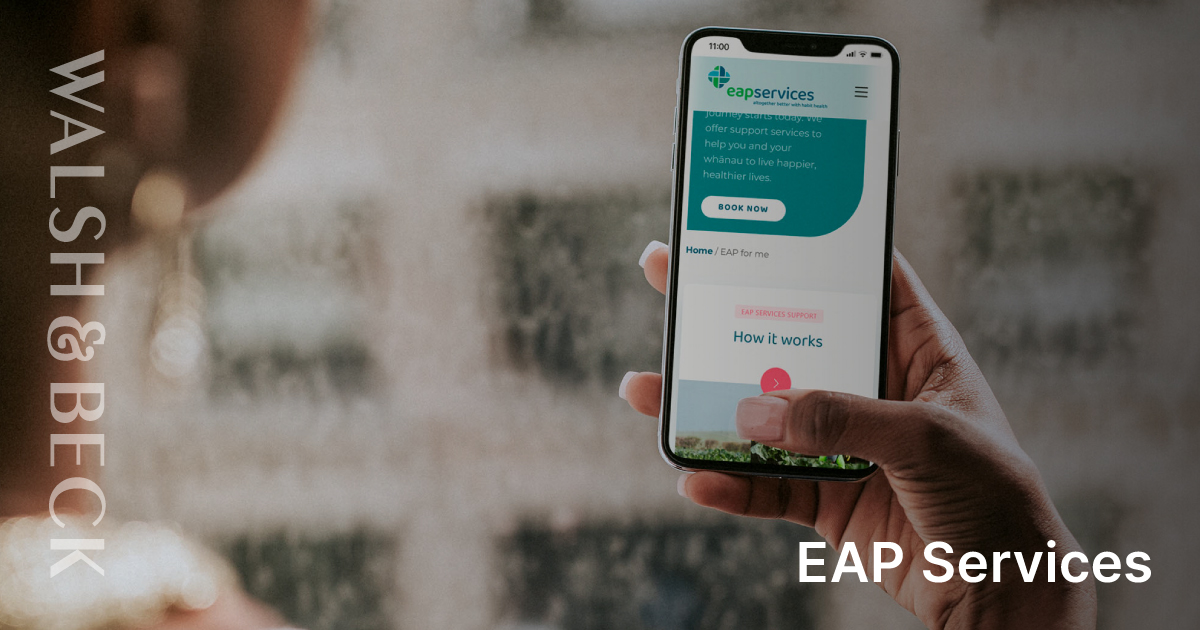 EAP Services - Walsh & Beck | Creative Agency in Dunedin, New Zealand