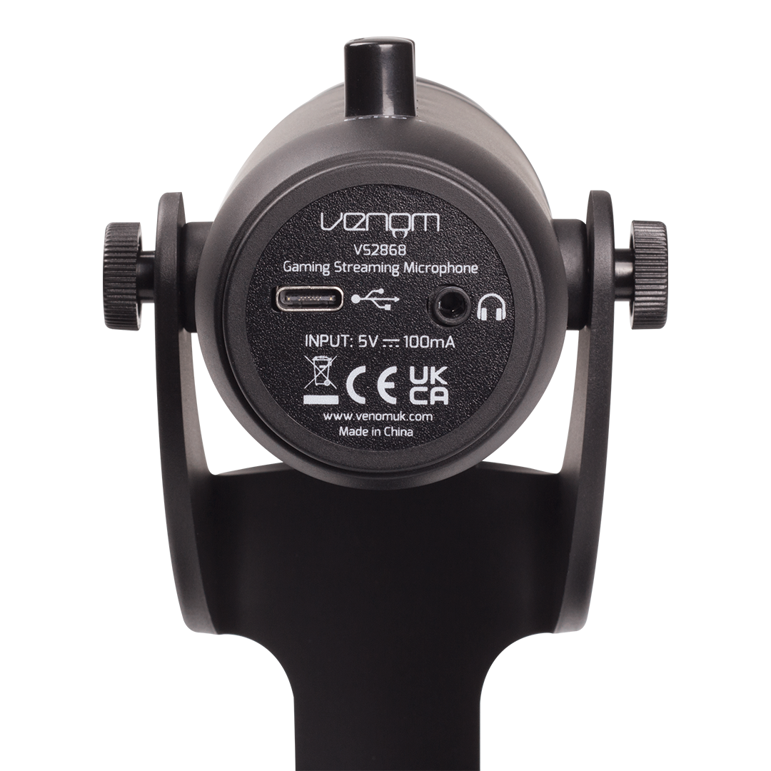 LED streaming microphone | Venom