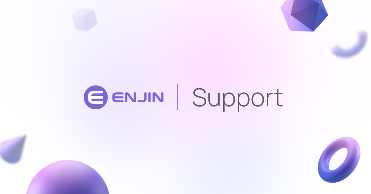 Contact Enjin Support | Enjin