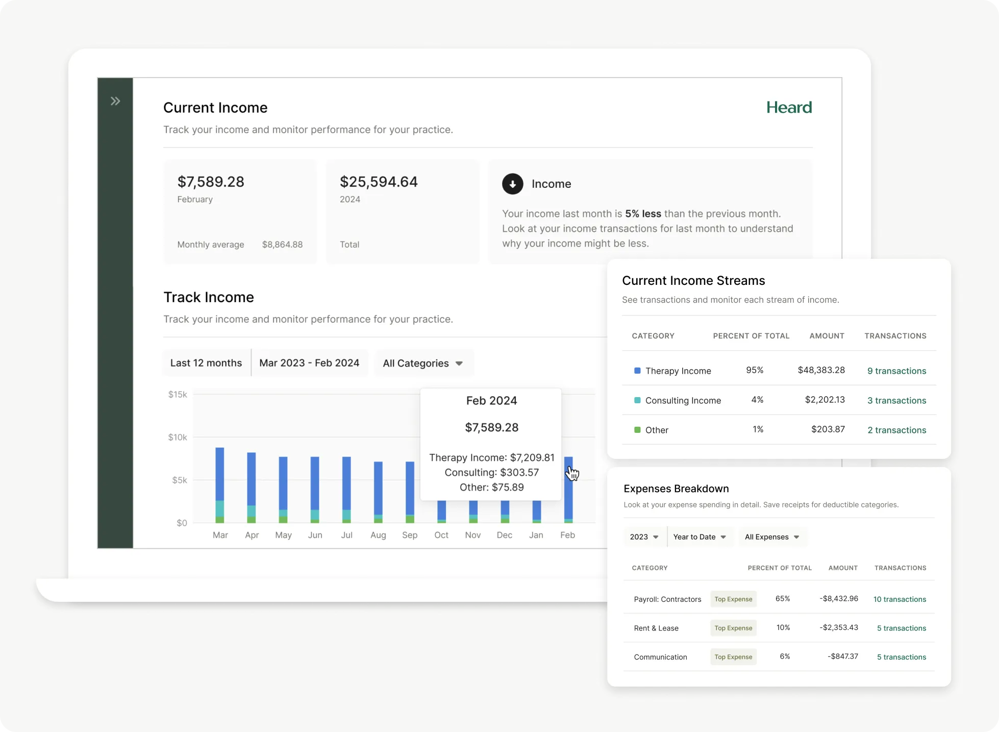Bookkeeping for Therapists | Heard