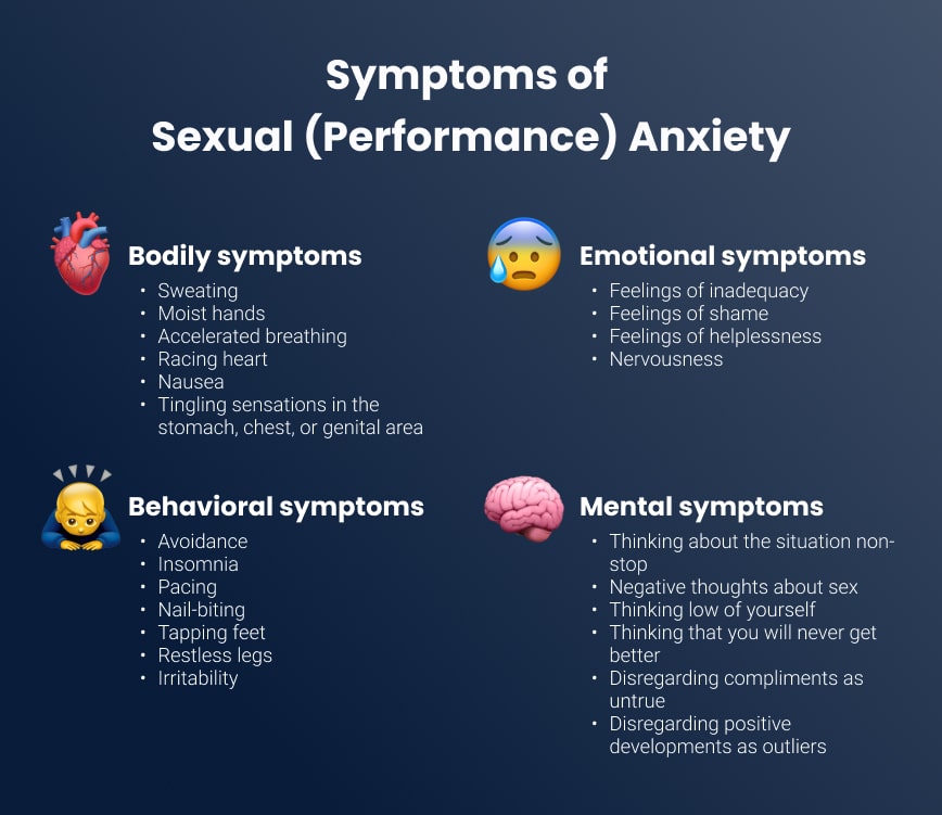 How To Overcome Sexual Performance Anxiety A Self Help Guide Based On