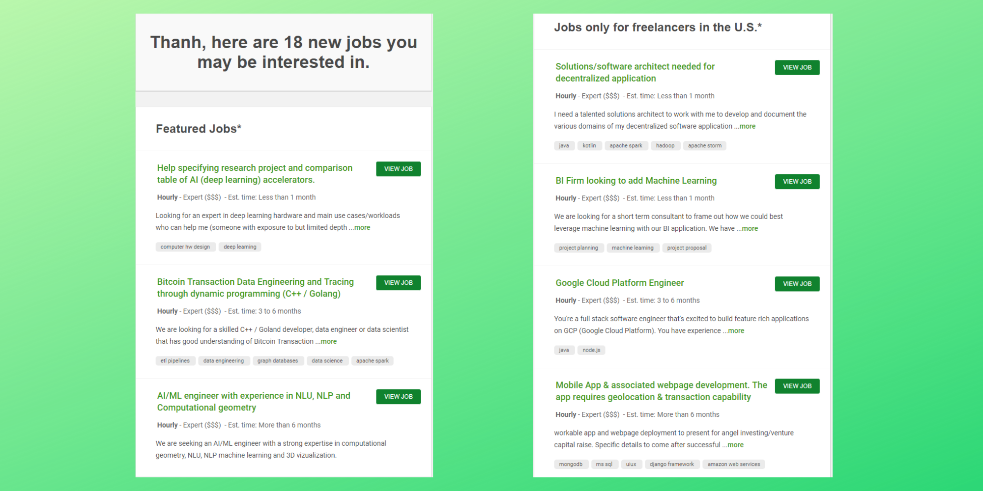 Data, Machine Learning, and Marketplace Optimization at Upwork (Part 1 ...