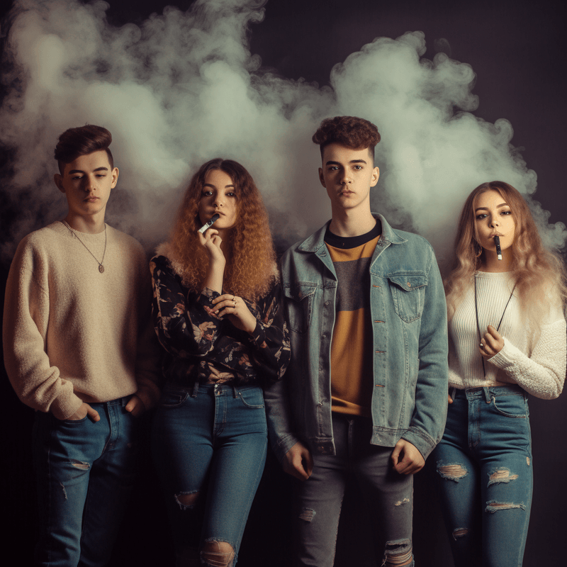 Vaping Drugs—A Hidden Danger