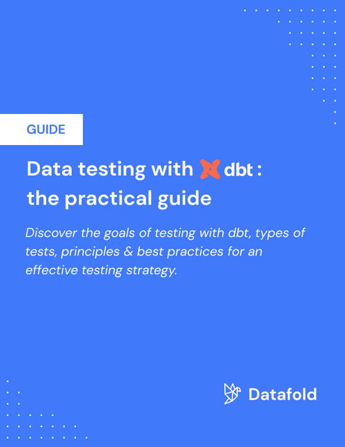 Best practices for using dbt with Snowflake | Datafold
