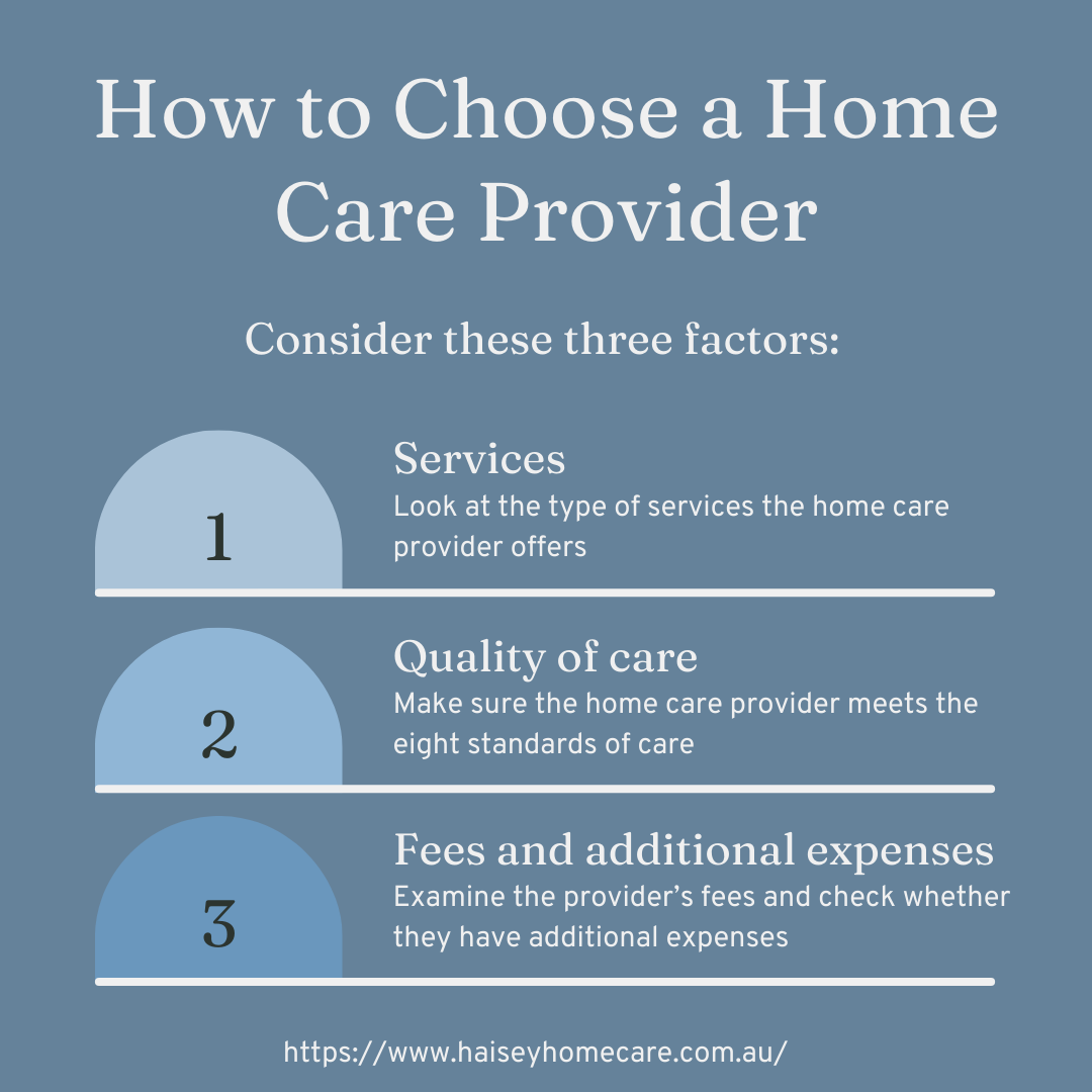 How to Choose a Home Care Package Provider | Haisey Home Care
