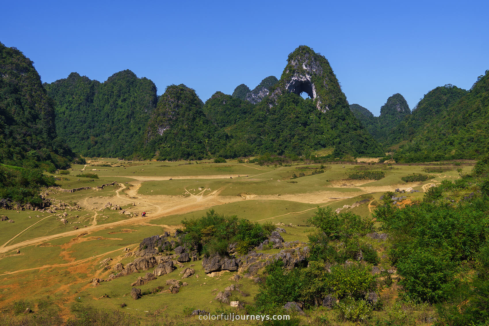 5-Day Cao Bang Motorbike Route From Hanoi