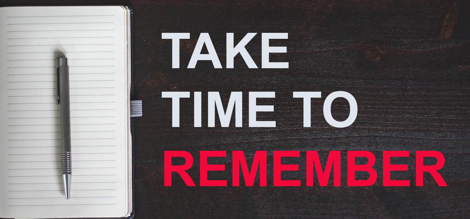 Take Time to Remember