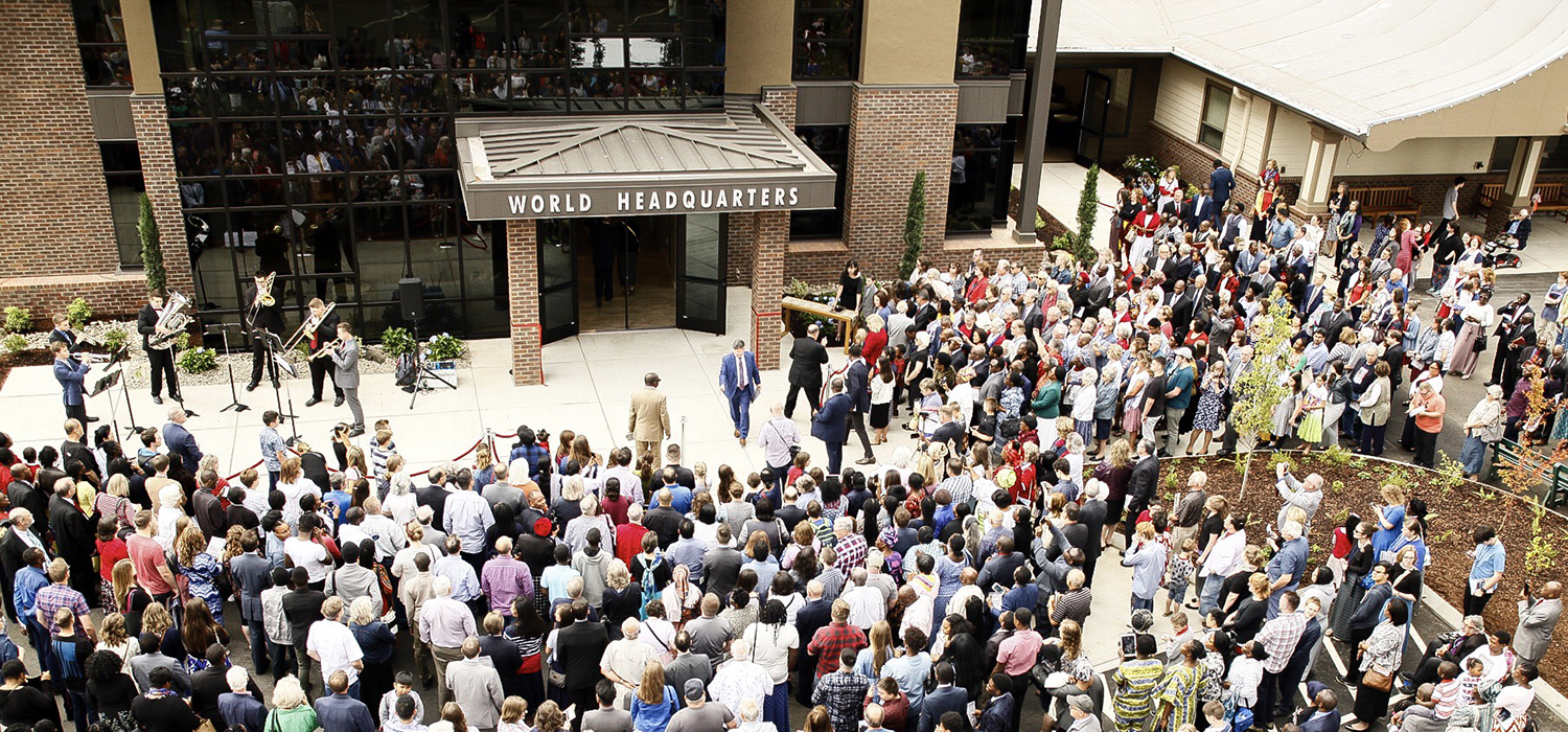 World Headquarters Office Dedication