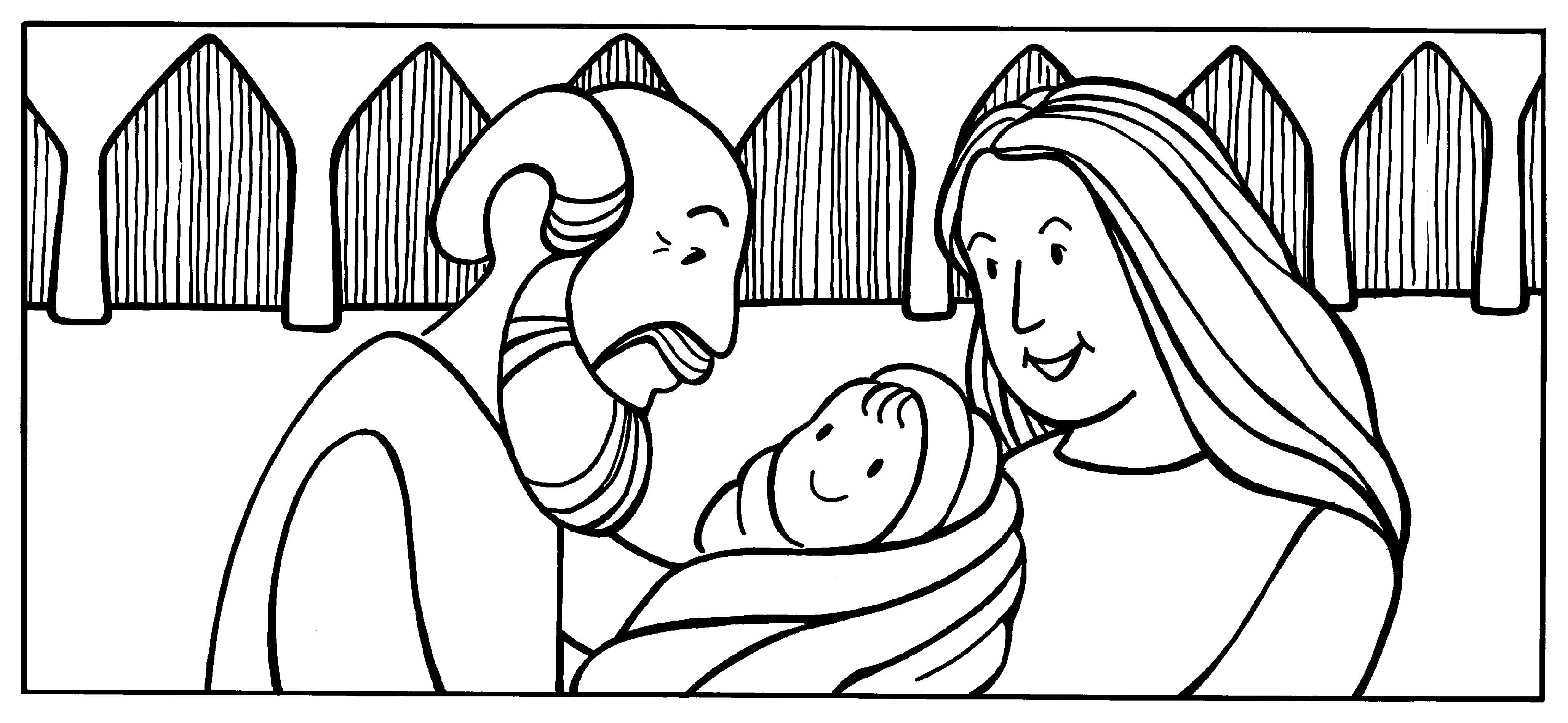 Baby Jesus In The Temple