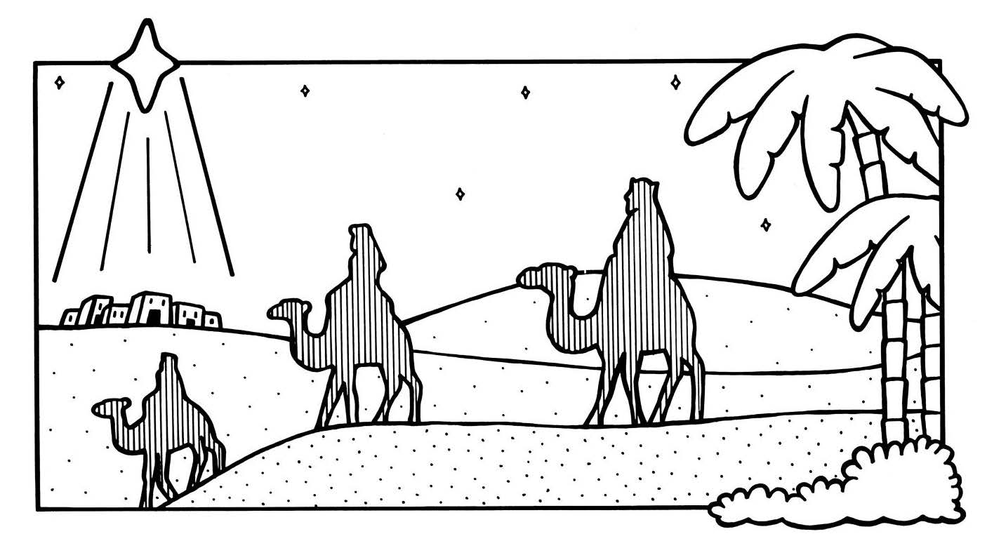 Wise Men Visit Baby Jesus