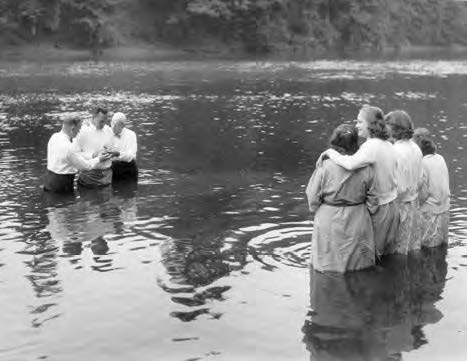 Outdoor Baptismal Service