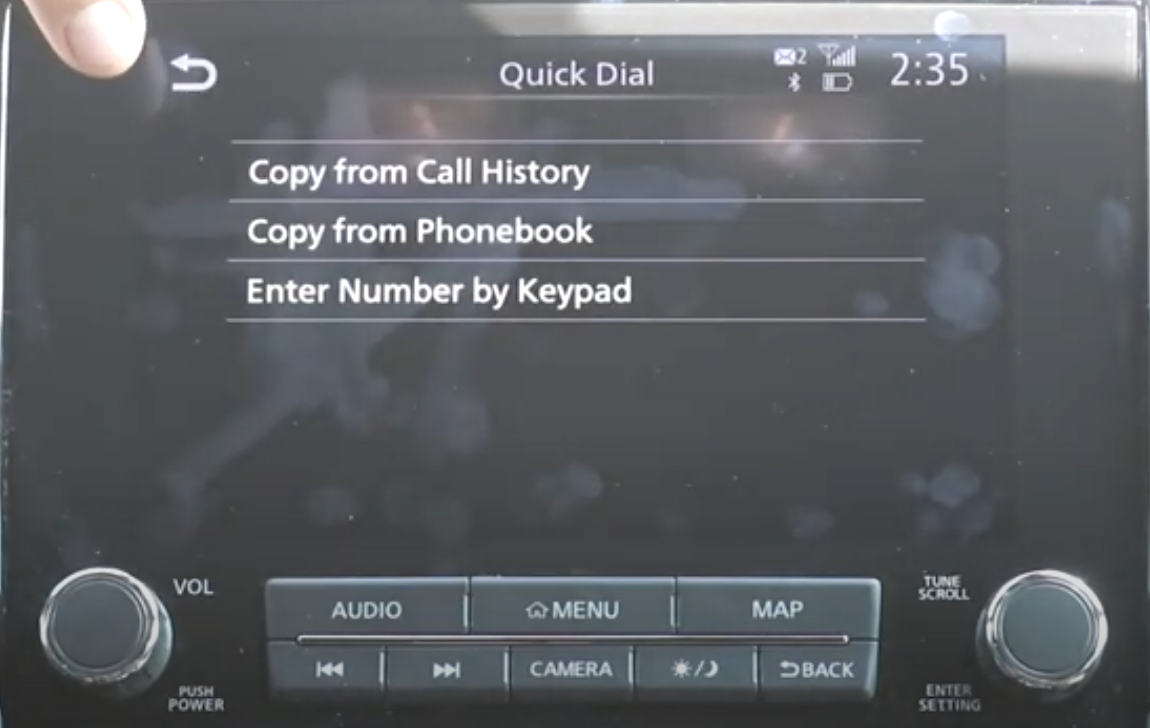 2021 Nissan Titan Connectivity Phone