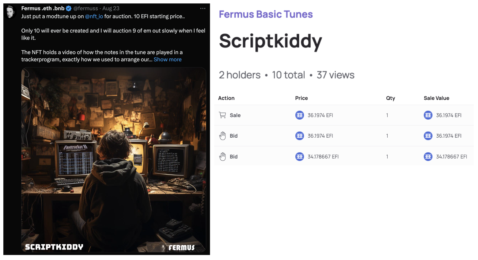 Community Spotlight: Fermus drops the beat with NFT.io and Beam | Enjin Blog