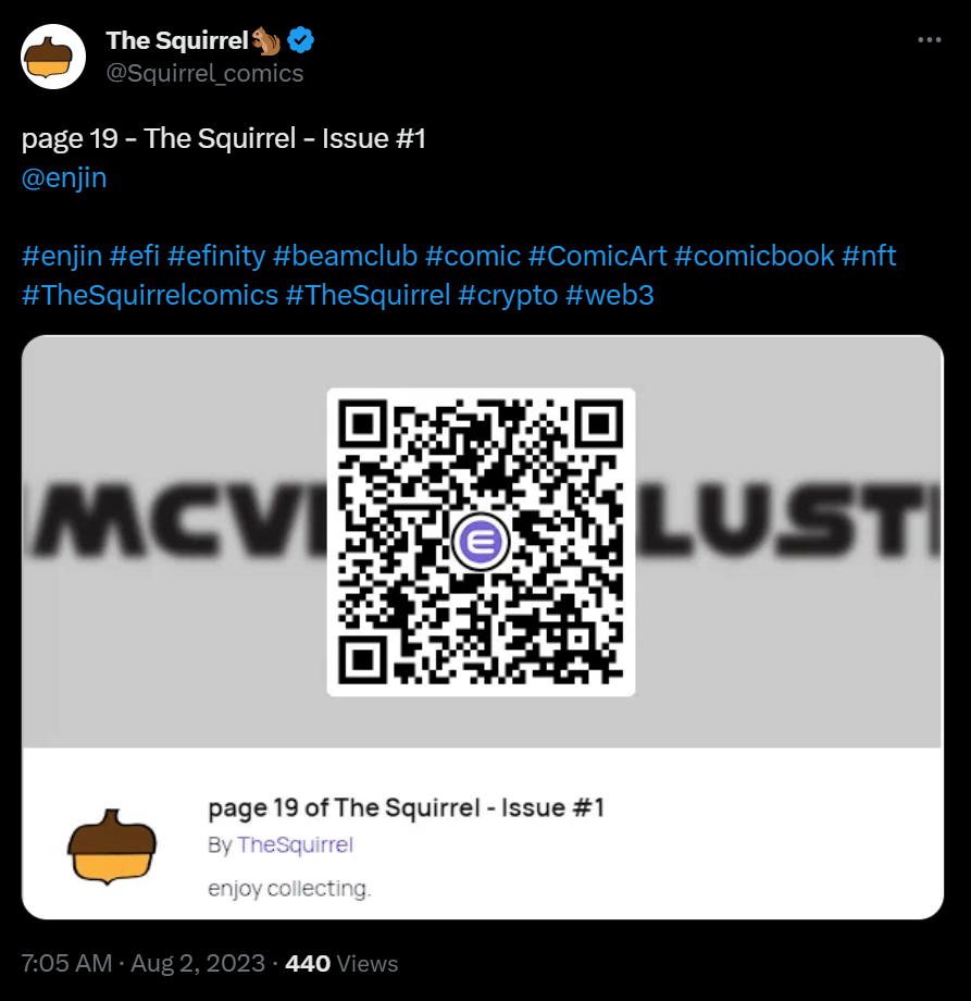 Community Spotlight: The Squirrel’s guide to launching an NFT comic on ...