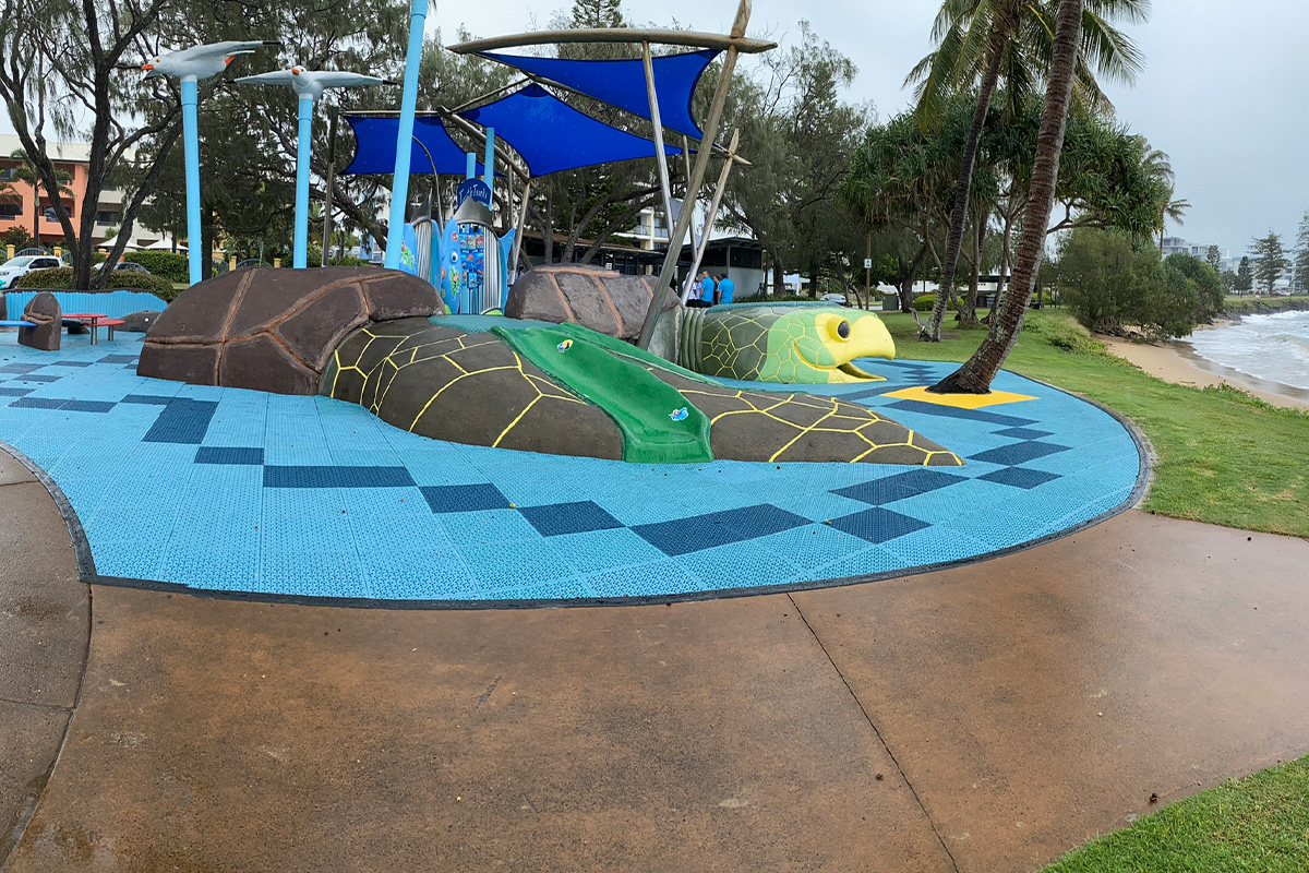 Bargara Esplanade Turtle Park Gets a Sustainable Upgrade with Play Matta™