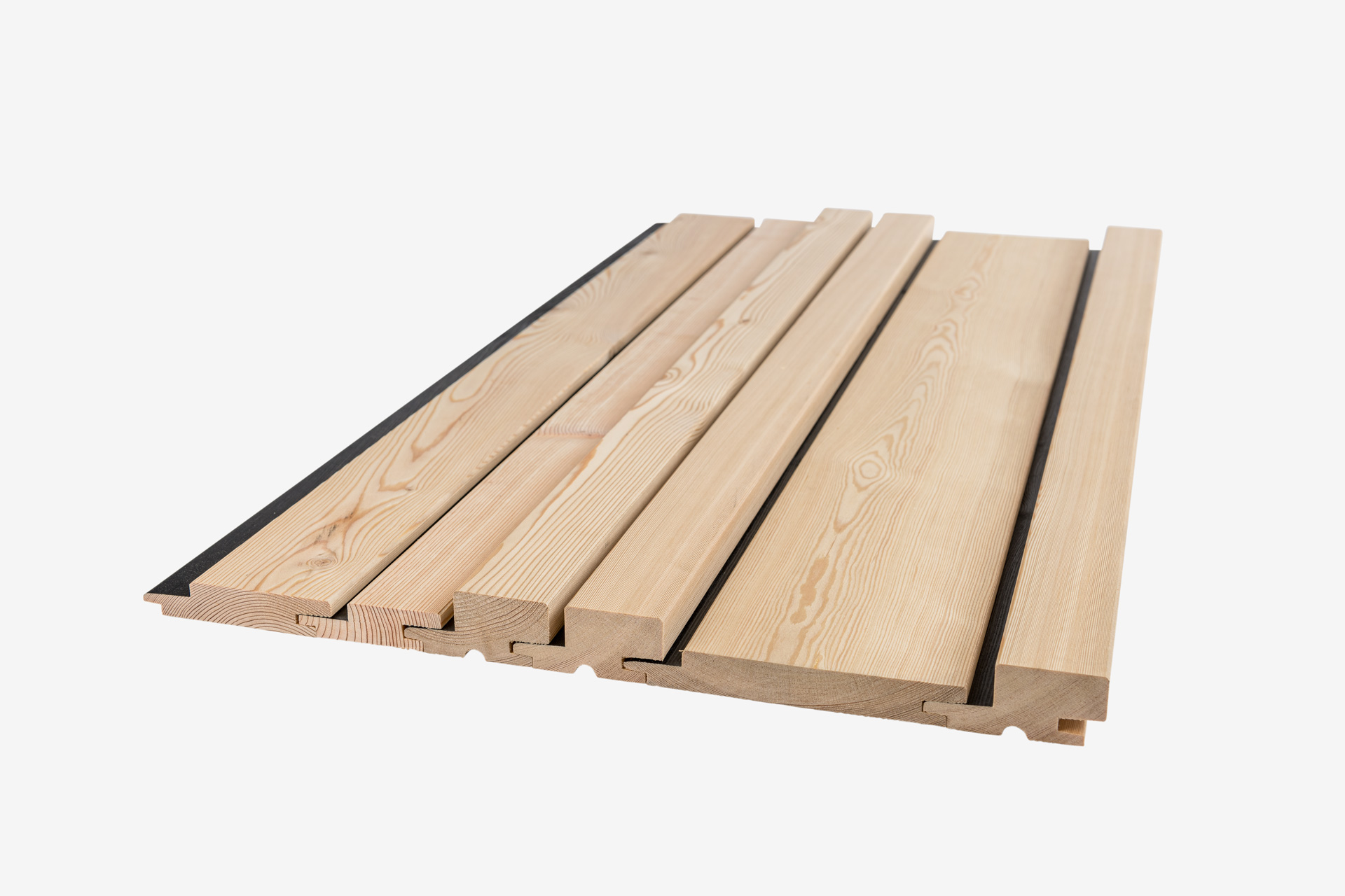 Kontrastline 3D - Planed Timber & Profiled Wood