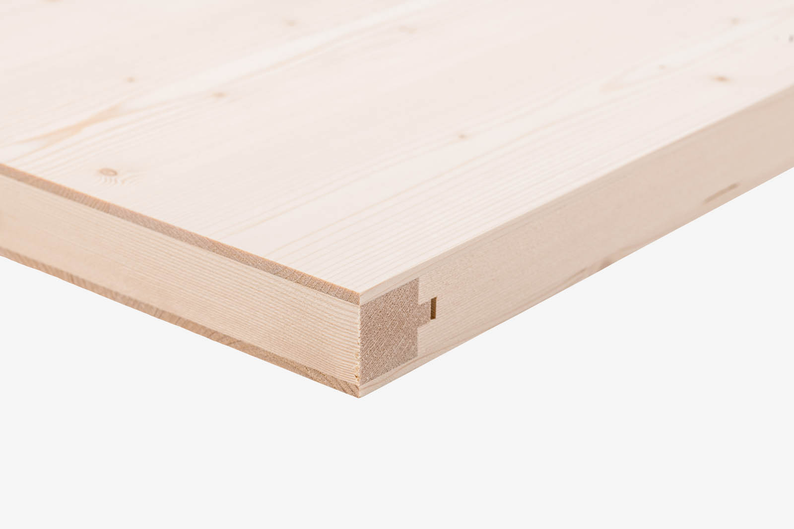Door Blank Spruce astrein - Solid Wood Panels