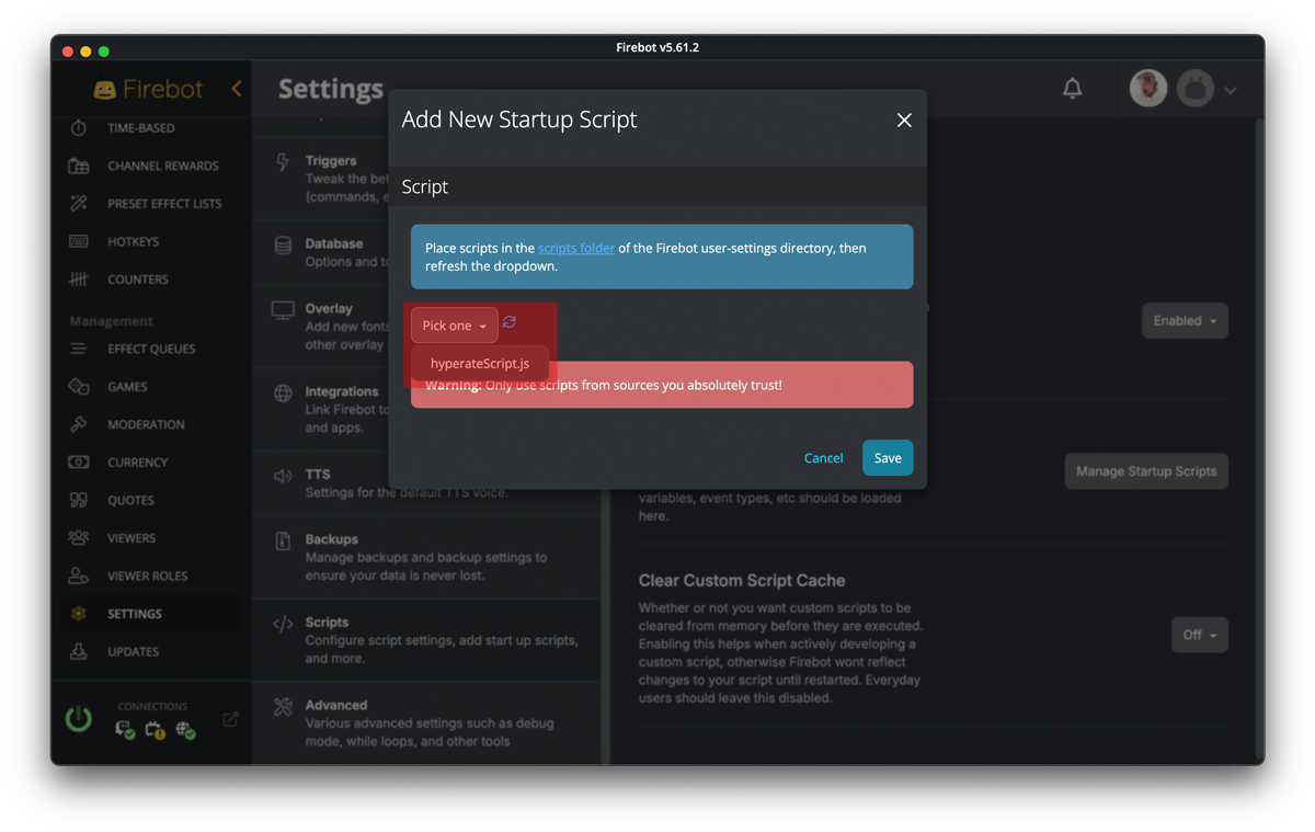 Supercharge Your Twitch Stream: Firebot + HypeRate Integration