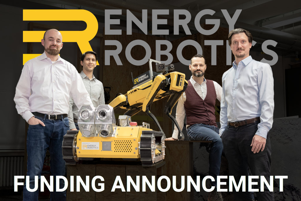 Start-up Energy Robotics wins Experienced Venture Capitalists as Investors
