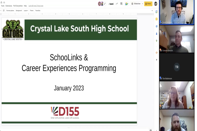 Increasing Career Experiences At Community High School District 155
