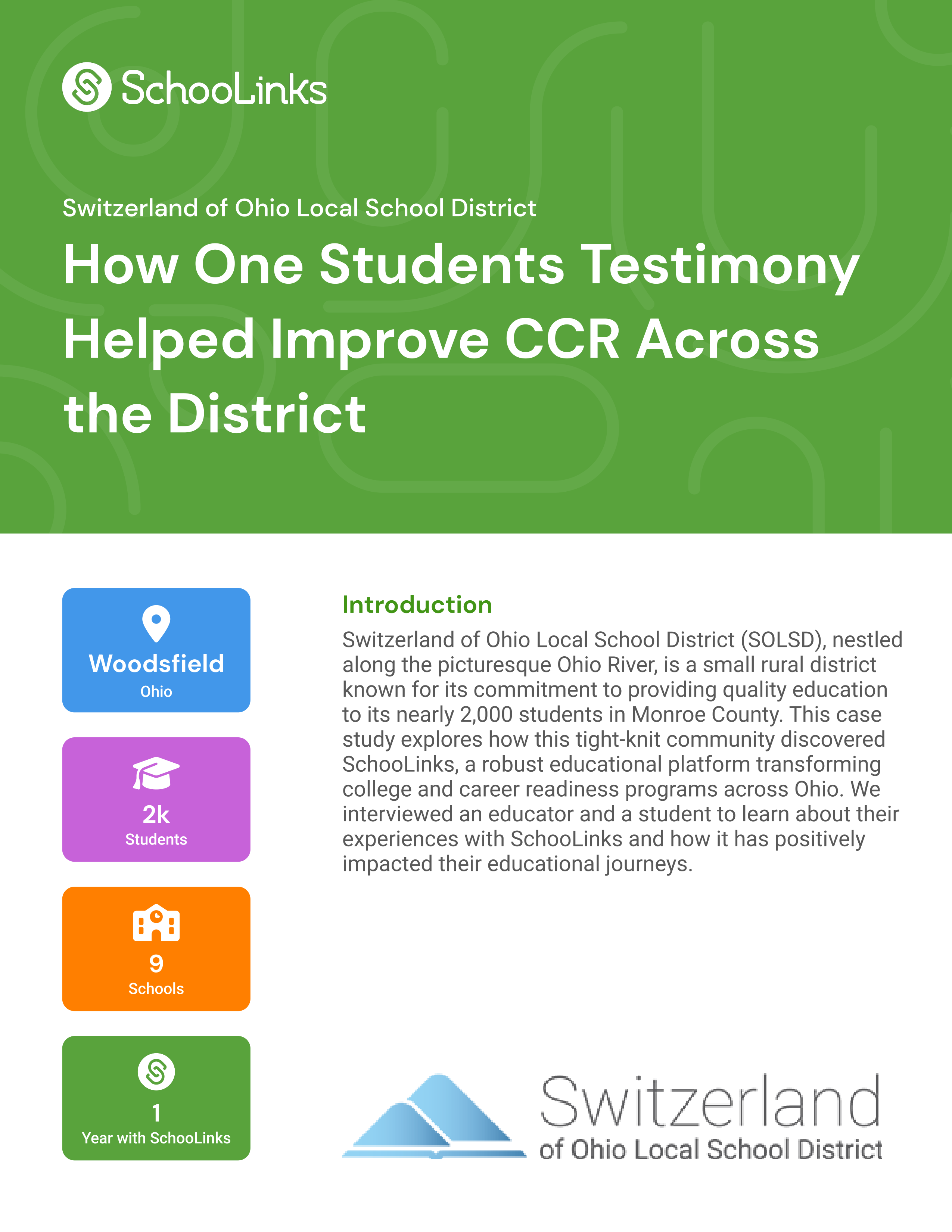 How One Students Testimony Helped Improve CCR Across the District
