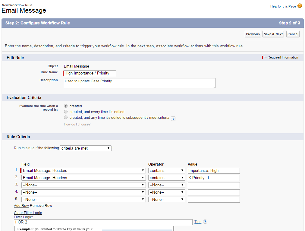 How to Set Case Priority in Salesforce based on Email Importance / Priority | Blog