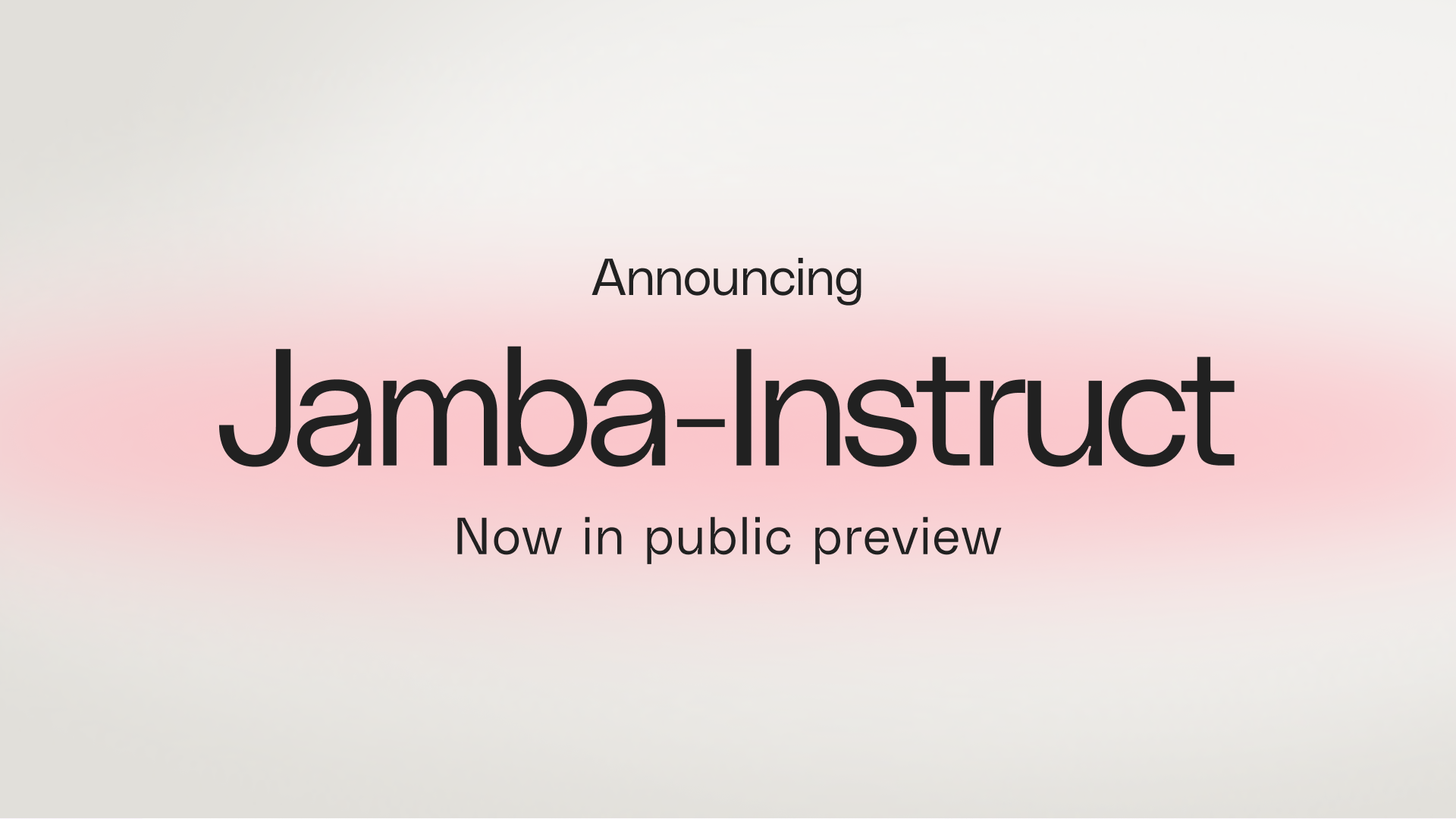 Built for the Enterprise: Introducing AI21’s Jamba-Instruct Model