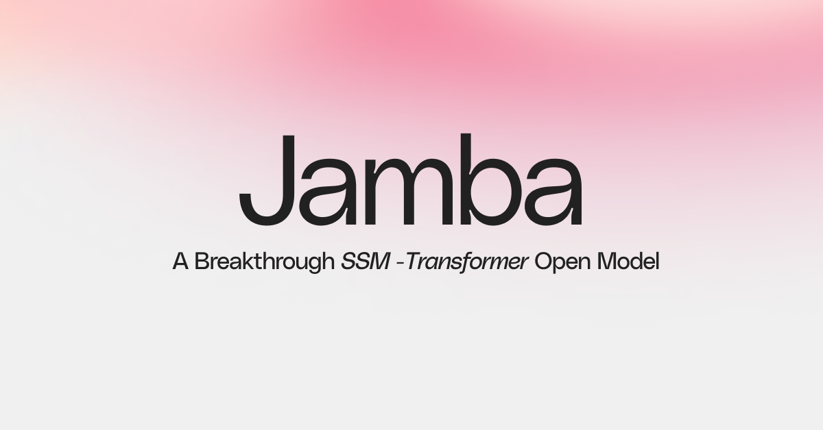 Introducing Jamba