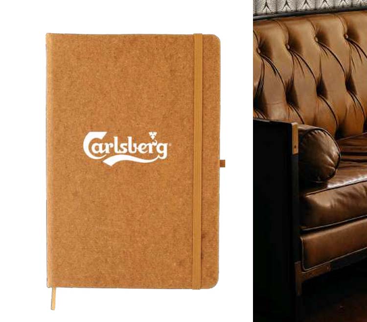Legacy Recycled Leather Notebook | Kustom Promos