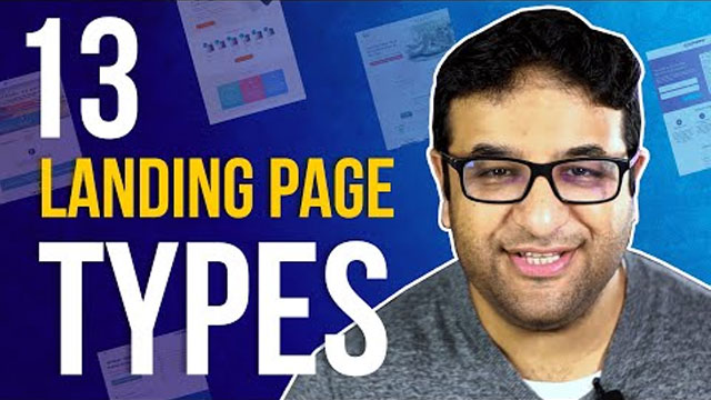 13 Different Types of Landing Pages: How and When to Use Them