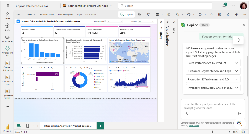 Microsoft Copilot for Power BI: Perks And Limitations