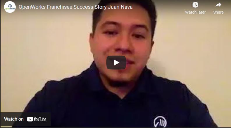 OpenWorks Franchise Owner: Juan Nava - OpenWorks