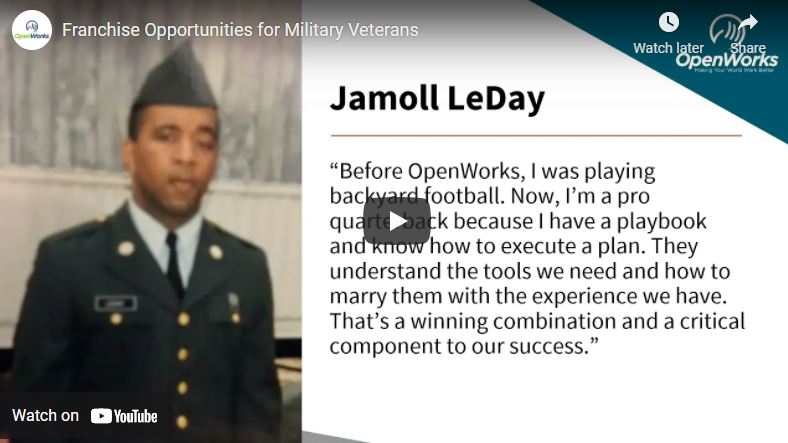 OpenWorks Franchise Owner: Jamoll LeDay - OpenWorks