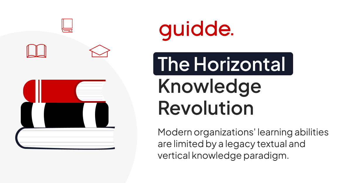The Horizontal Knowledge Revolution | Guidde