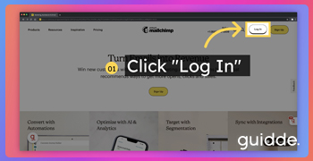 How to login to Mailchimp
