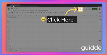 How to start a chat on Google Sheets