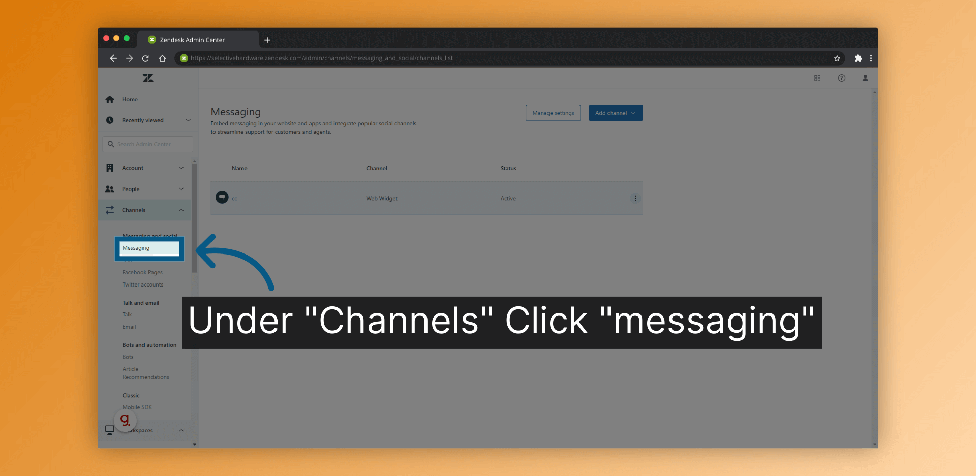 How to configure web widget on Zendesk - Guidde | Gallery